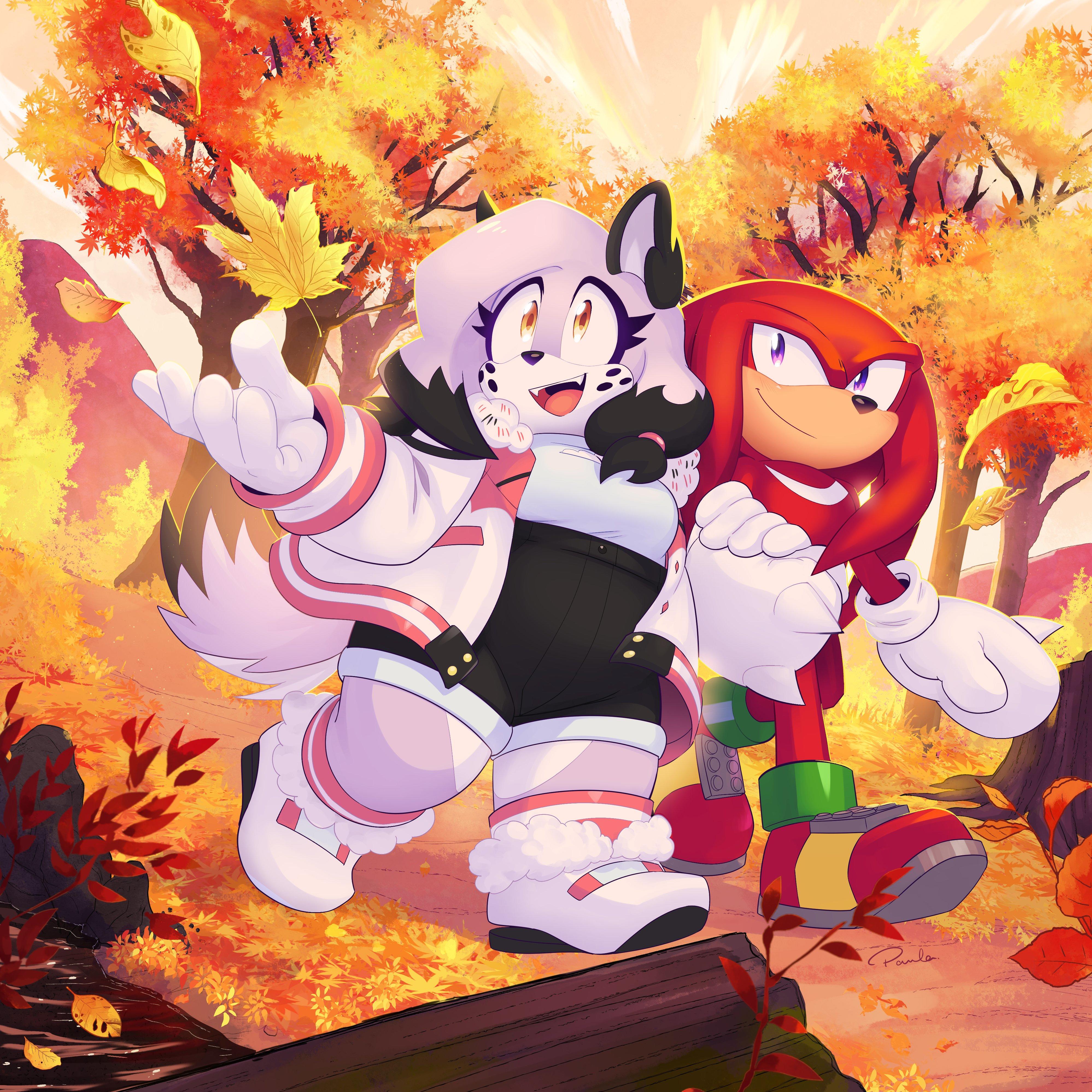 Autumn Walk by Drawloverlala | Sonic Original Characters | Know Your Meme