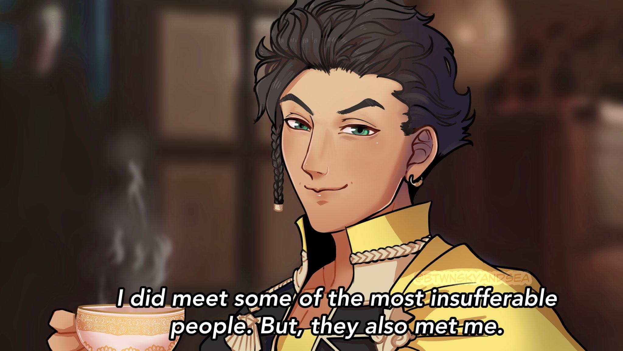 Claude's thoughts on his first week at Garreg Mach | Fire Emblem: Three ...