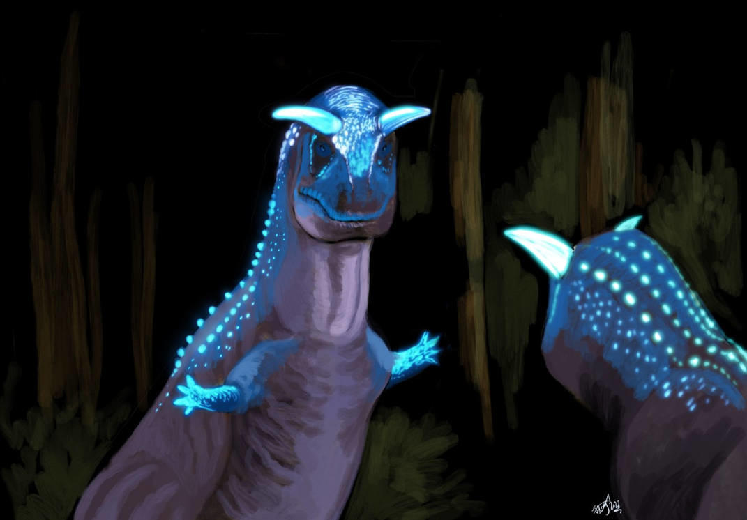 Glowing carnotaurus | Prehistoric Planet | Know Your Meme