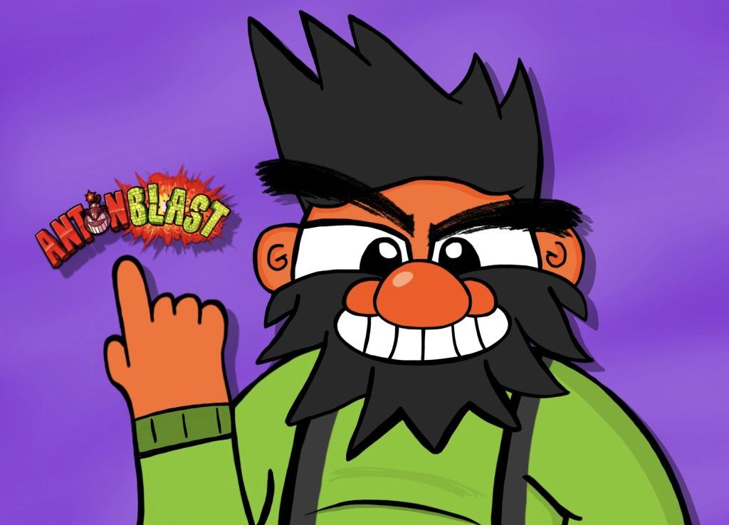 "Anton - ANTONBLAST" by n1ntendoboy | ANTONBLAST | Know Your Meme