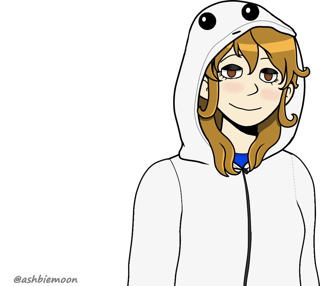 Ashbie in Autism Creature Hoodie | Ashbie Moon / Aspie Girl / Aspie ...