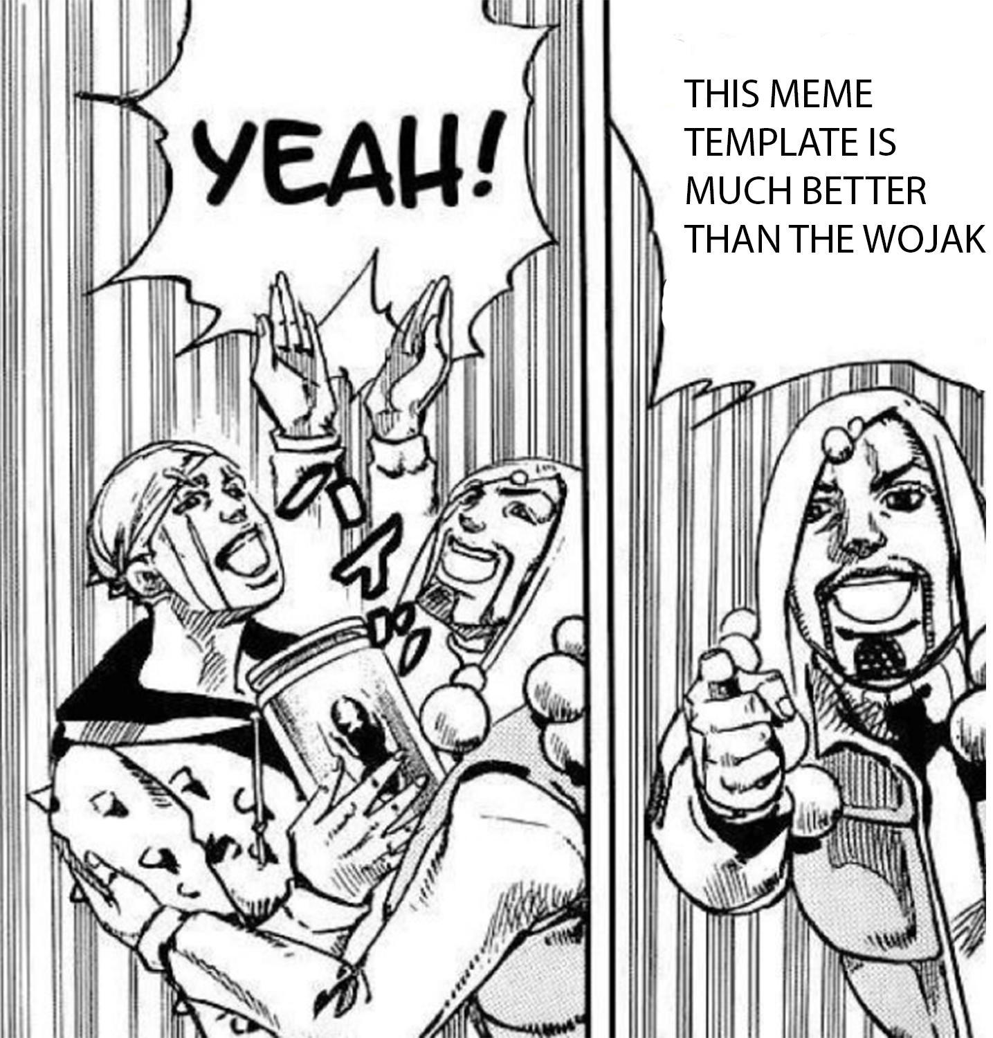 pointing wojak | /r/ShitPostCrusaders/ | JoJo's Bizarre Adventure ...