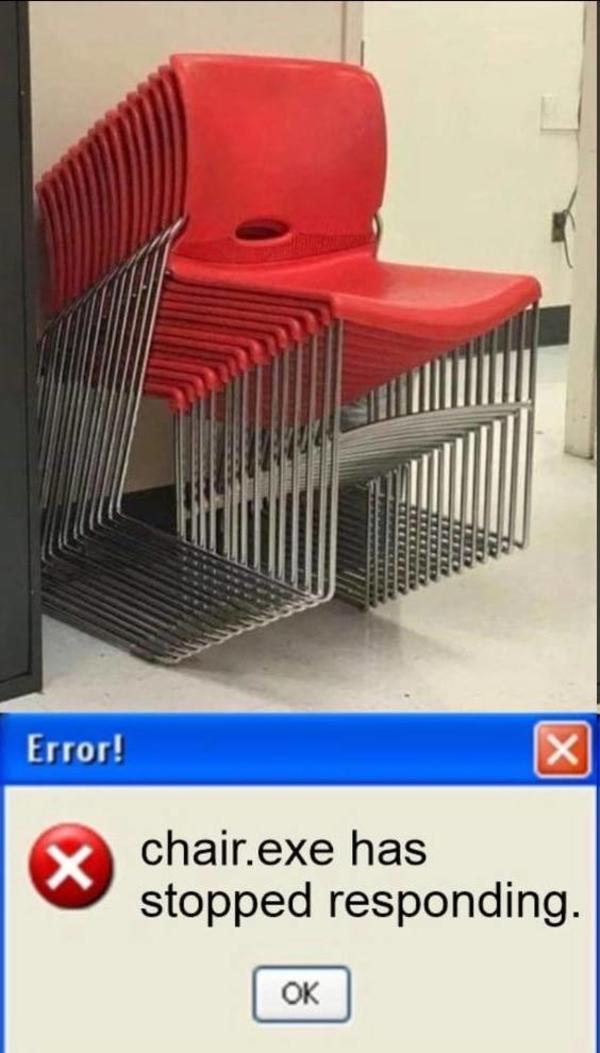 Blursed_Chairs | Blursed Images | Know Your Meme