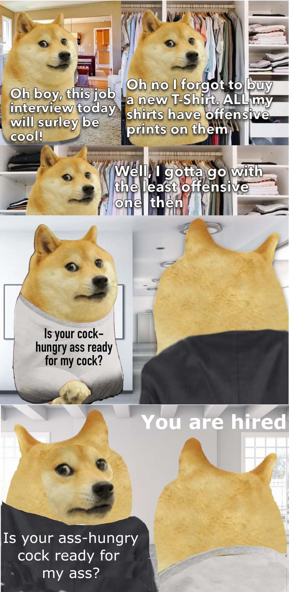 le job interview has arrived | /r/dogelore | Ironic Doge Memes | Know ...
