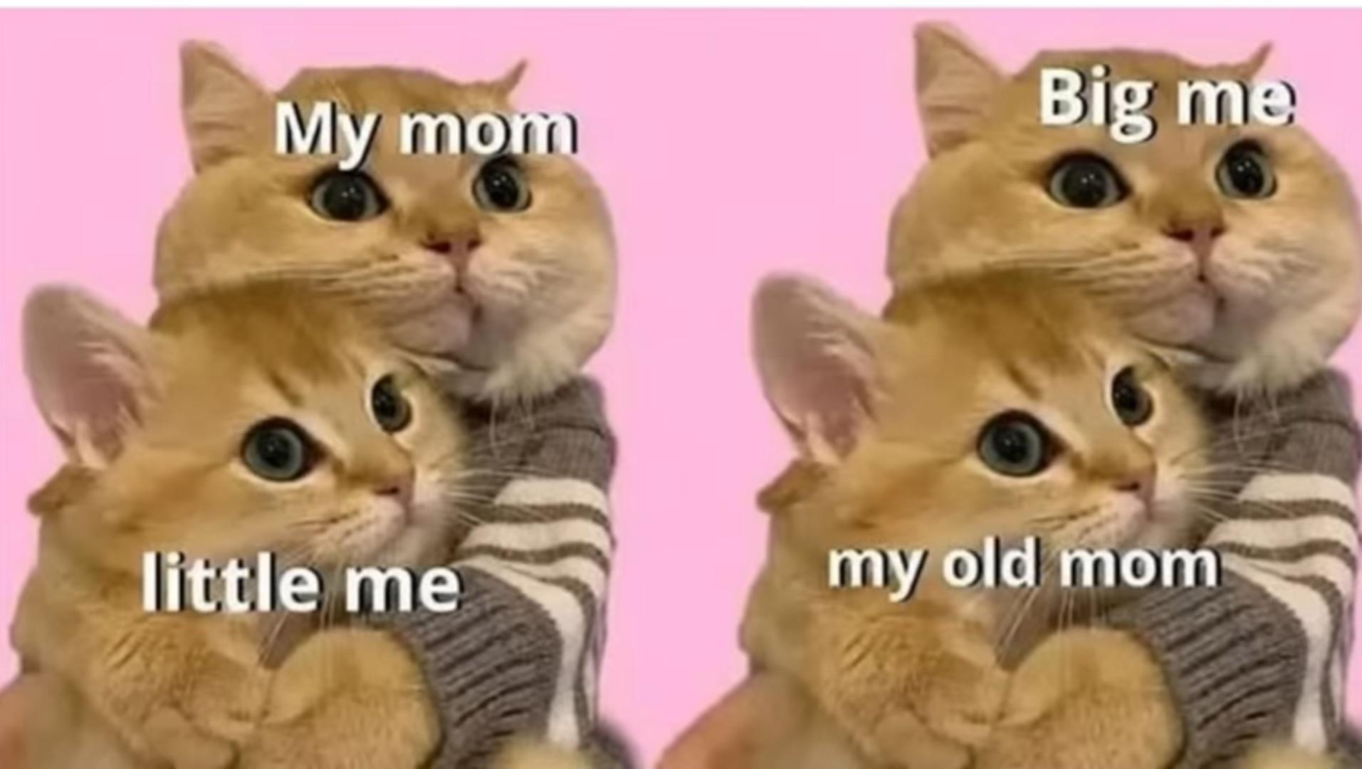 this is me and my mom in the present she helped and now it's my turn to ...