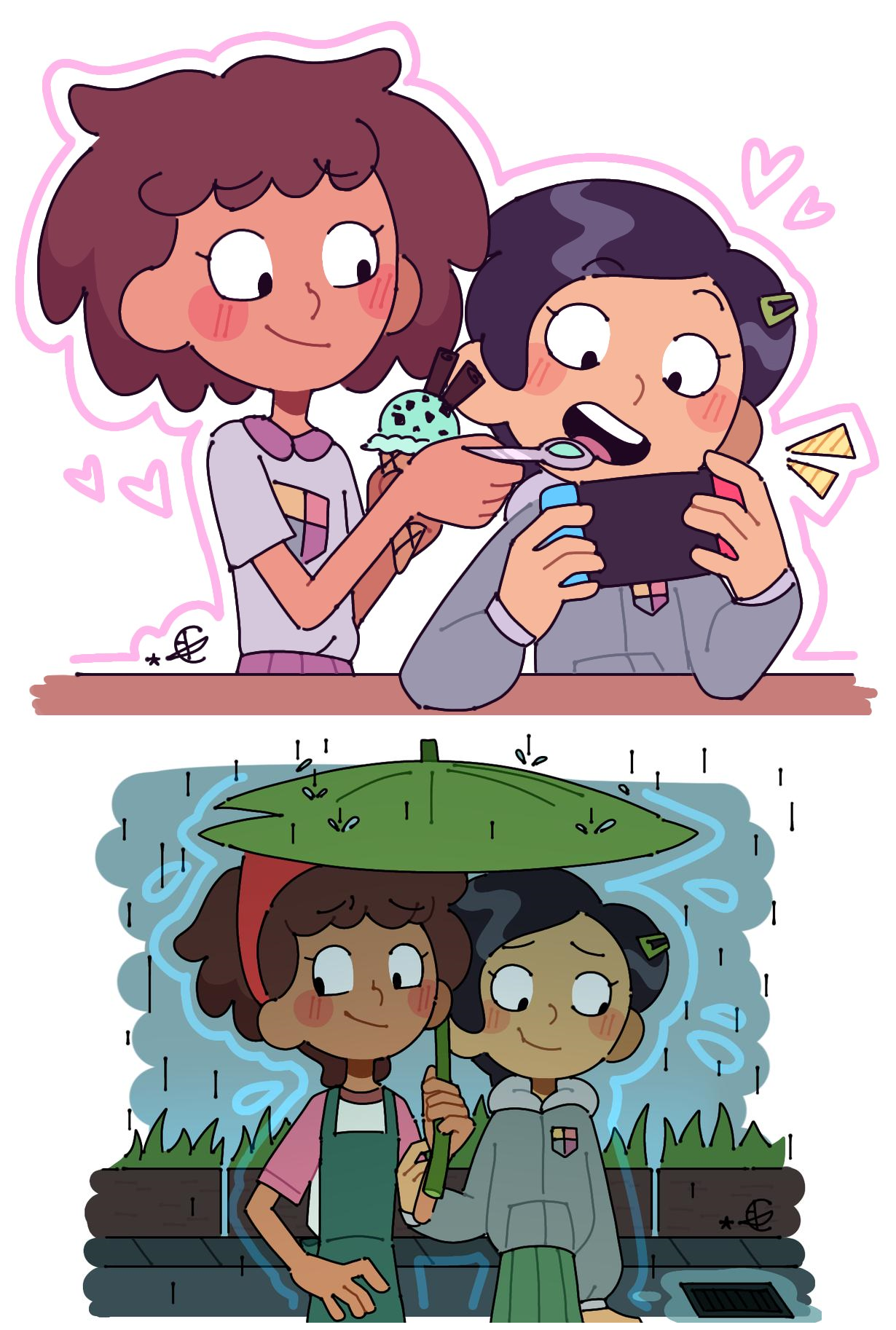 Random Marcanne Drawings from ACartoonDork | Amphibia | Know Your Meme