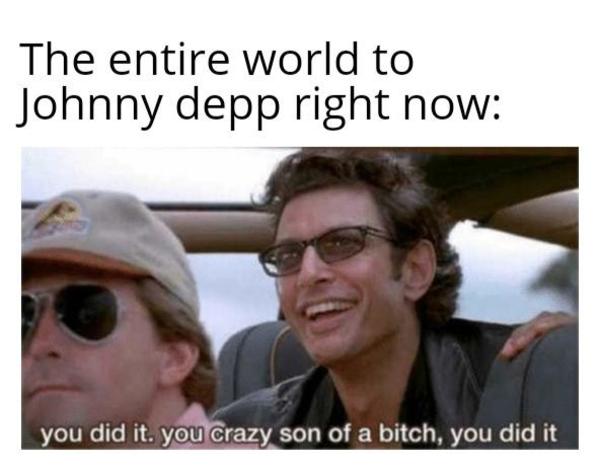 Amber Heard Johnny Depp Verdict (meme) | Amber Heard vs. Johnny Depp ...