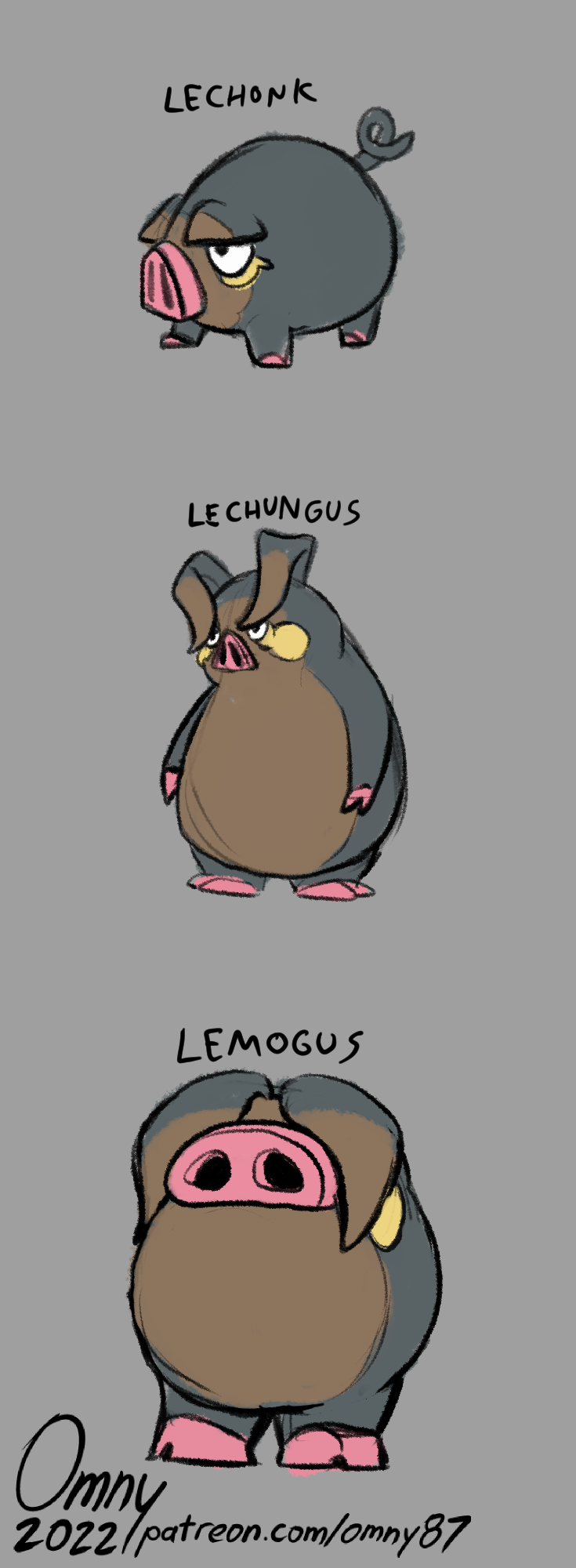 Lechonk evolution | Lechonk | Know Your Meme