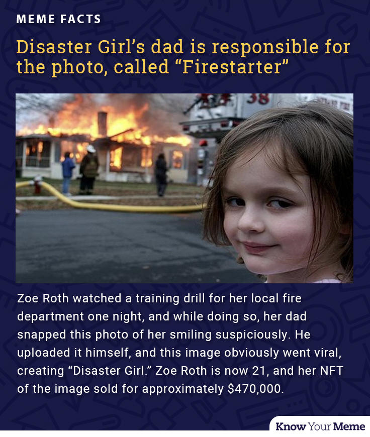 Disaster Girl | Know Your Meme