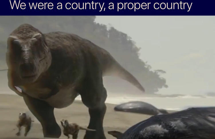 A proper country meme | Prehistoric Planet | Know Your Meme