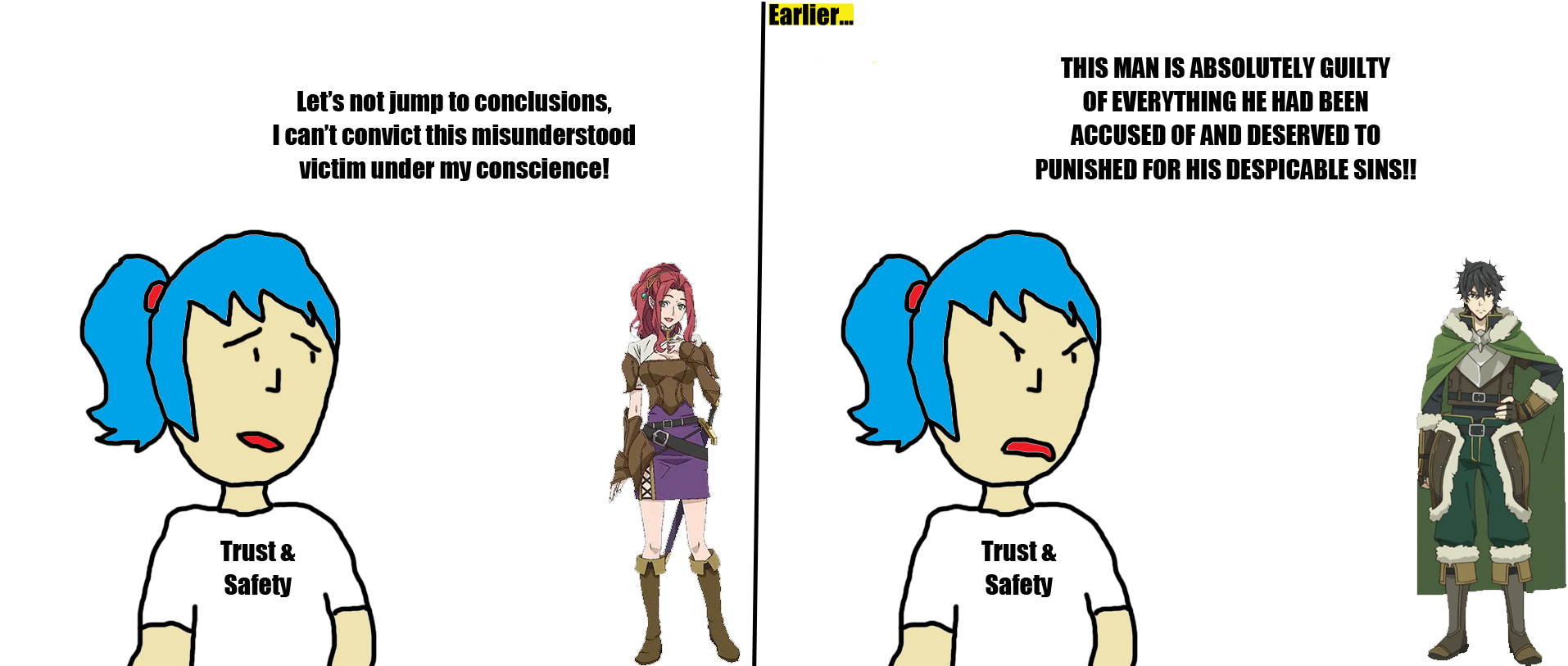 Acquittance | Counter-Signal Memes | Know Your Meme