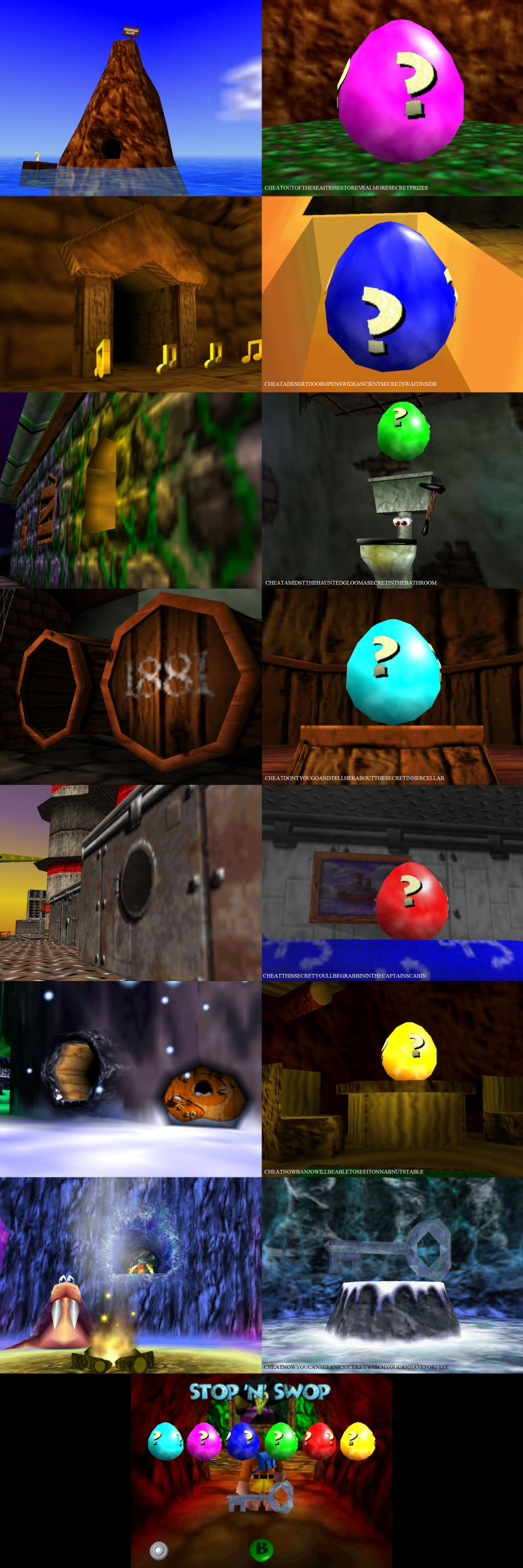 Stop N Swop | Banjo-Kazooie | Know Your Meme