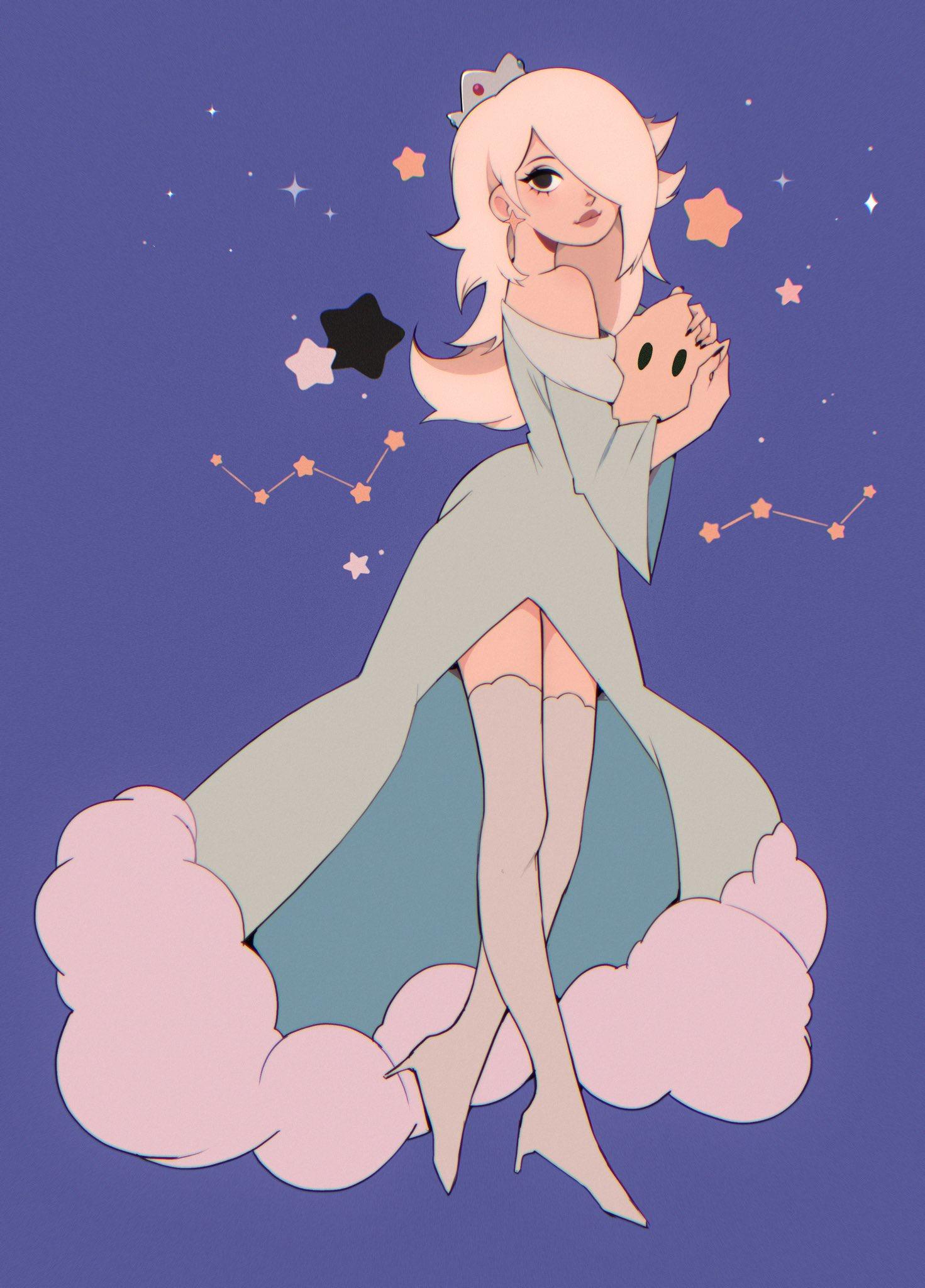 Dreamy Rosalina Super Mario Galaxy Know Your Meme