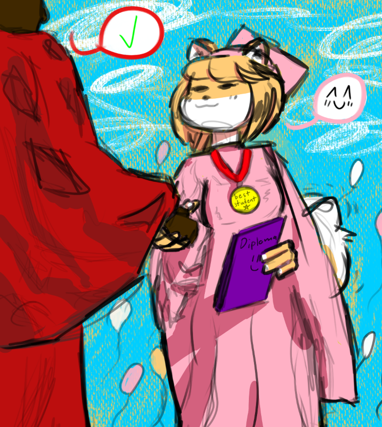 @Peargor's Butterscotch getting that education