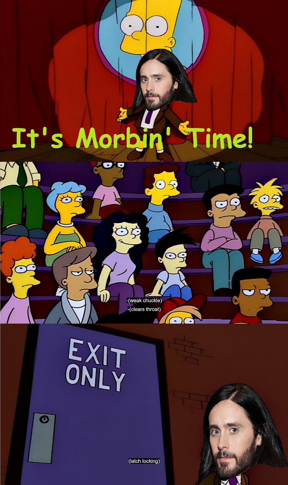 No Longer Morbin' Time | Simpsons Bortposting® | Know Your Meme