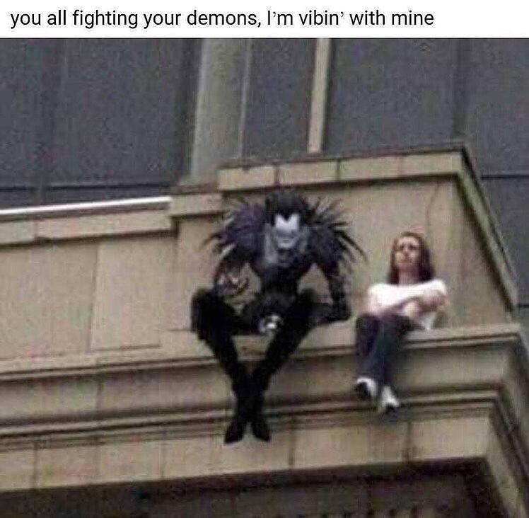 fighting demons (meme) | Fighting Demons | Know Your Meme