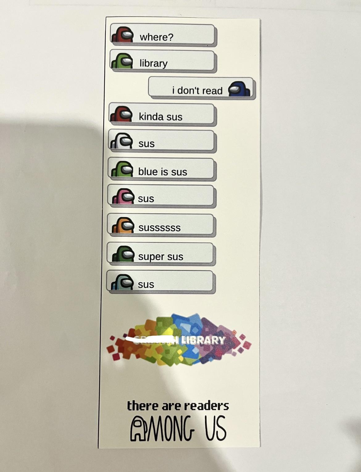 These Free Bookmarks from the Library | Memes in Advertising ...