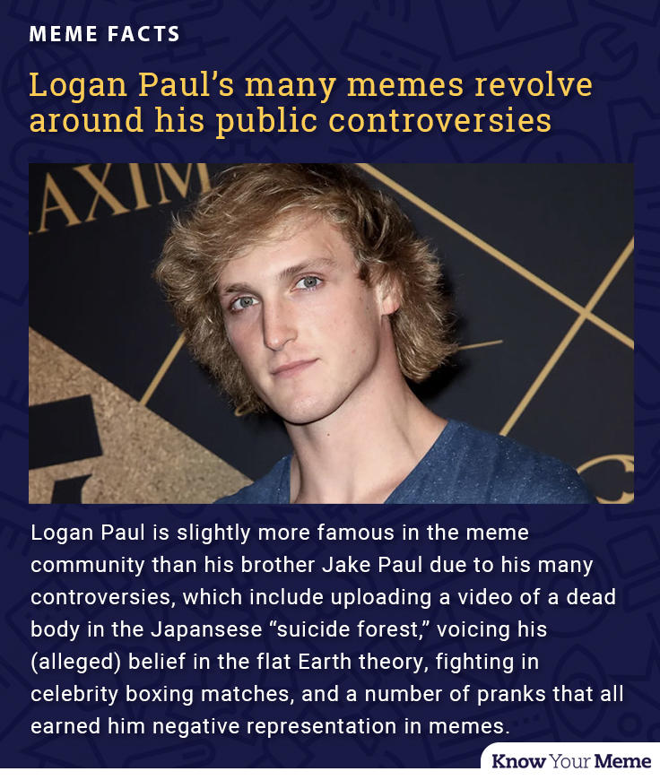 Logan Paul | Know Your Meme