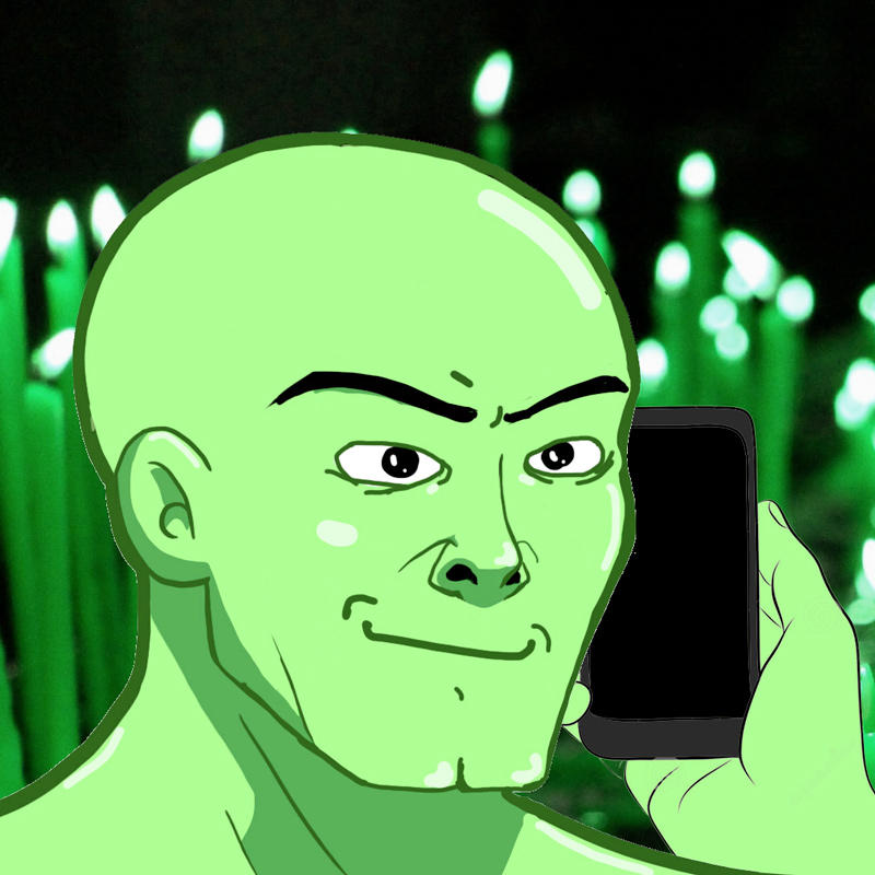 Green Nujak (taking calls) | Nujak | Know Your Meme