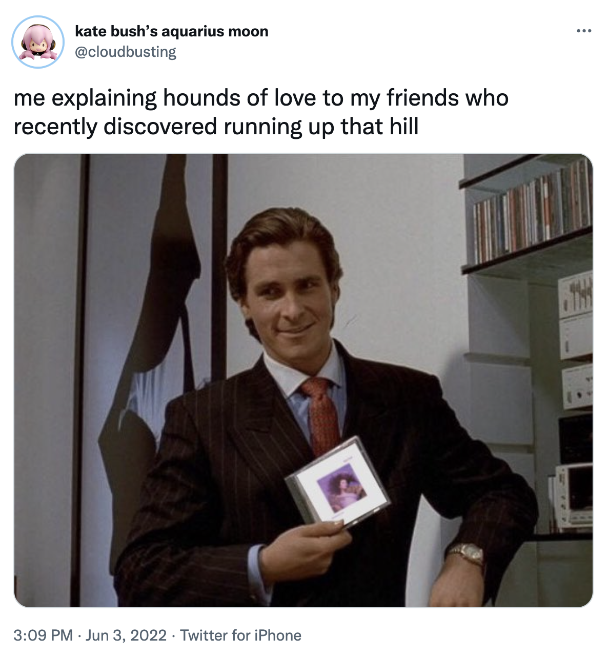 "Running Up That Hill" Kate Bush (meme) | Kate Bush's "Running Up That ...