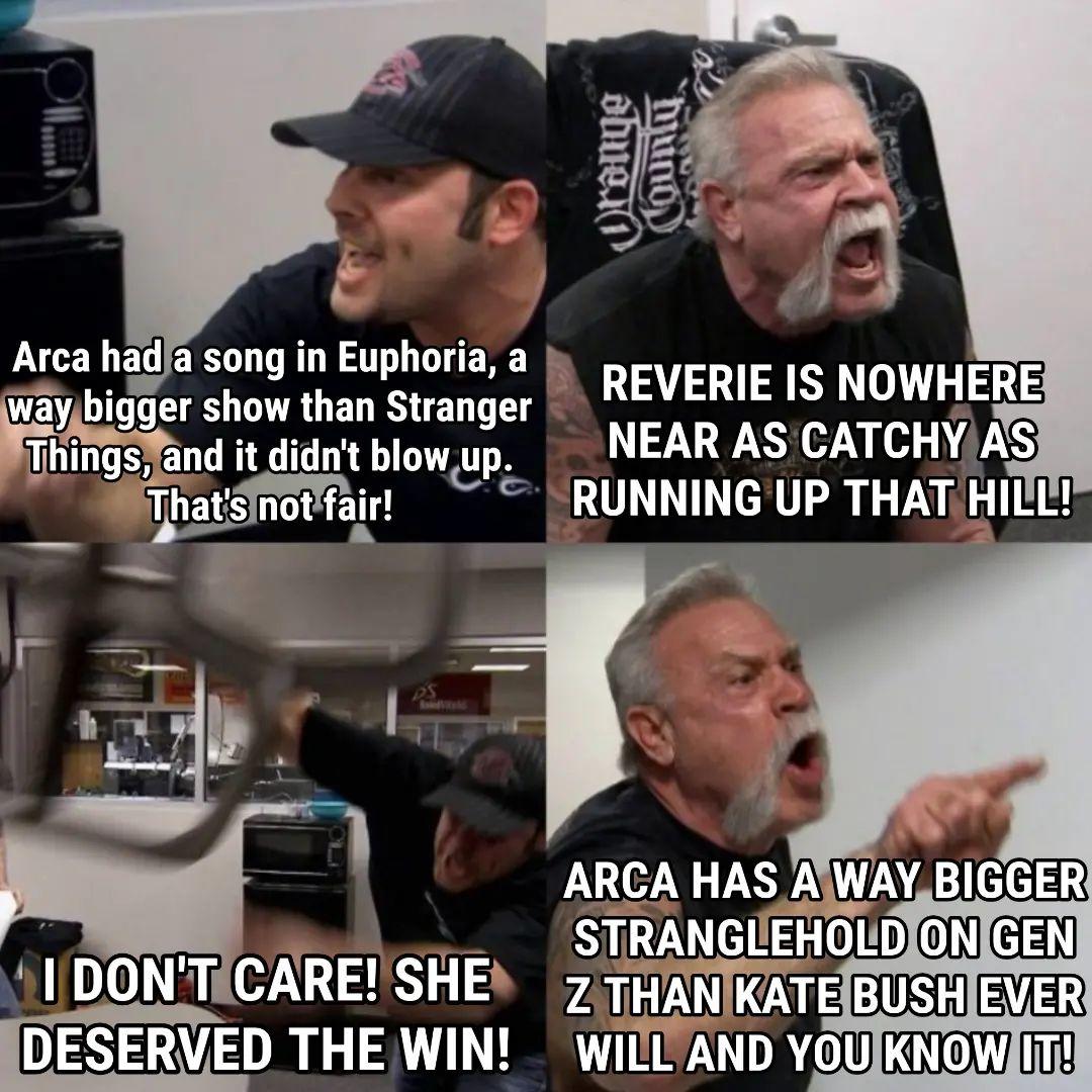 "Running Up That Hill" Kate Bush (meme) | Kate Bush's "Running Up That ...