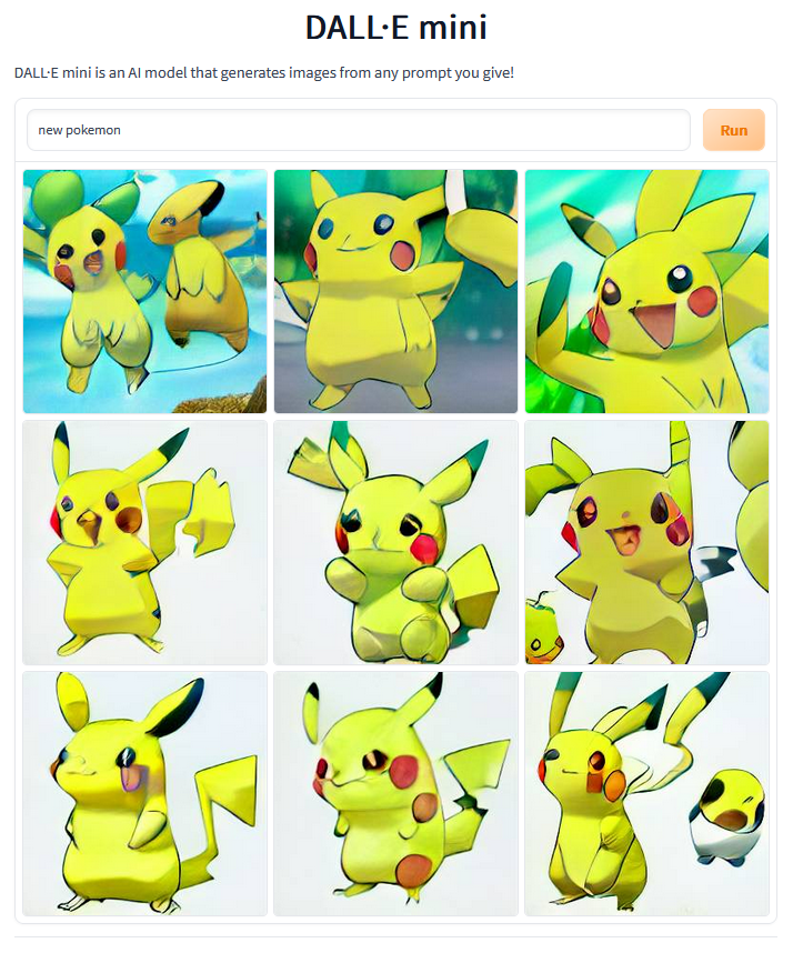 new pokemon | DALL-E mini / Craiyon | Know Your Meme