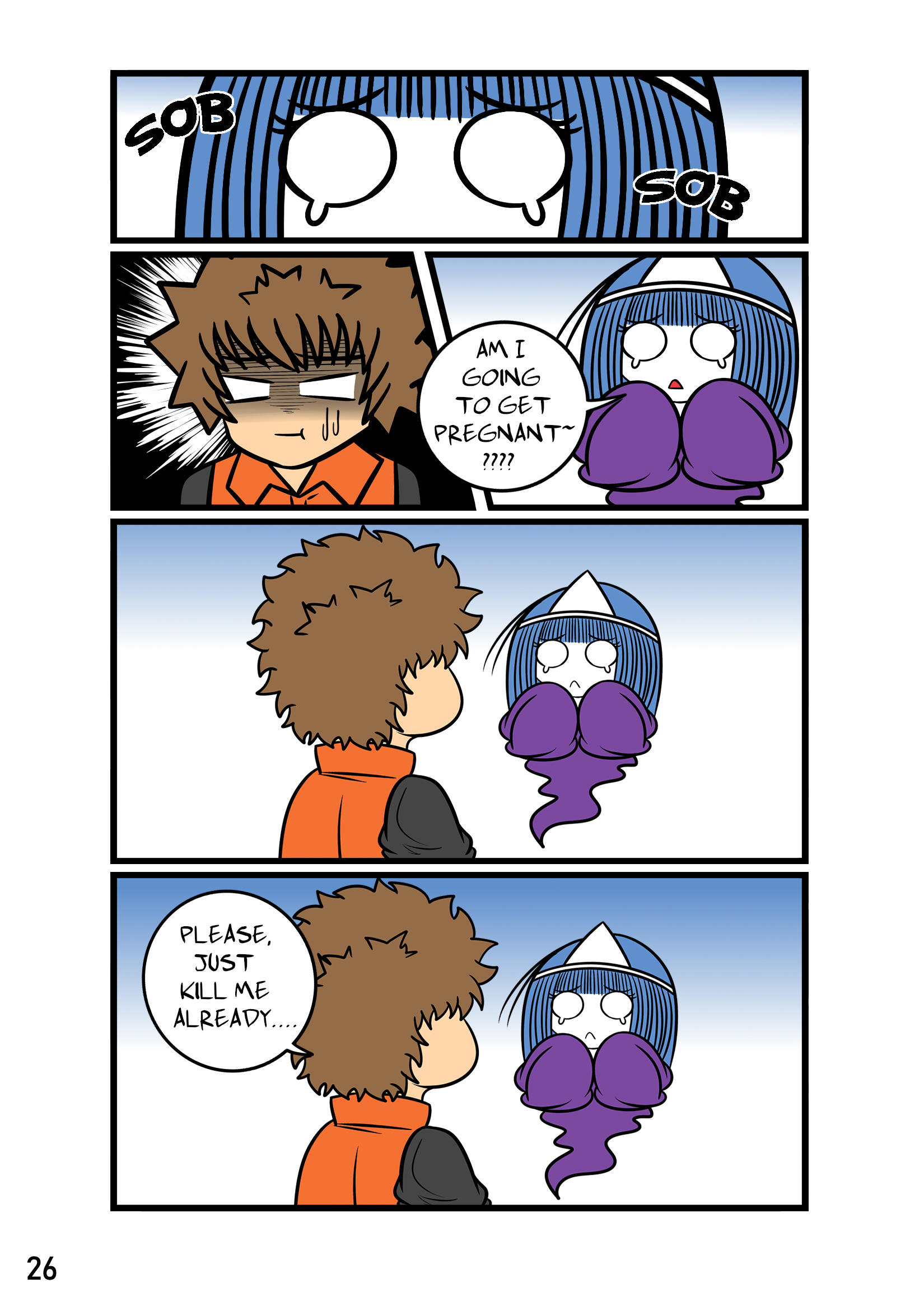 Kissing will make you pregnant | Webcomics | Know Your Meme