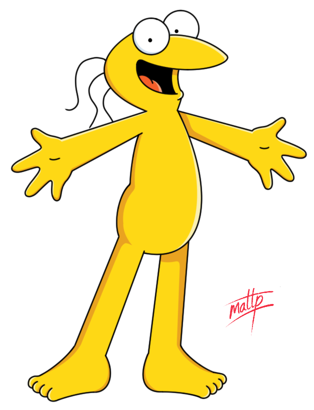 he's here again | Gumbly / Graggle Simpson | Know Your Meme