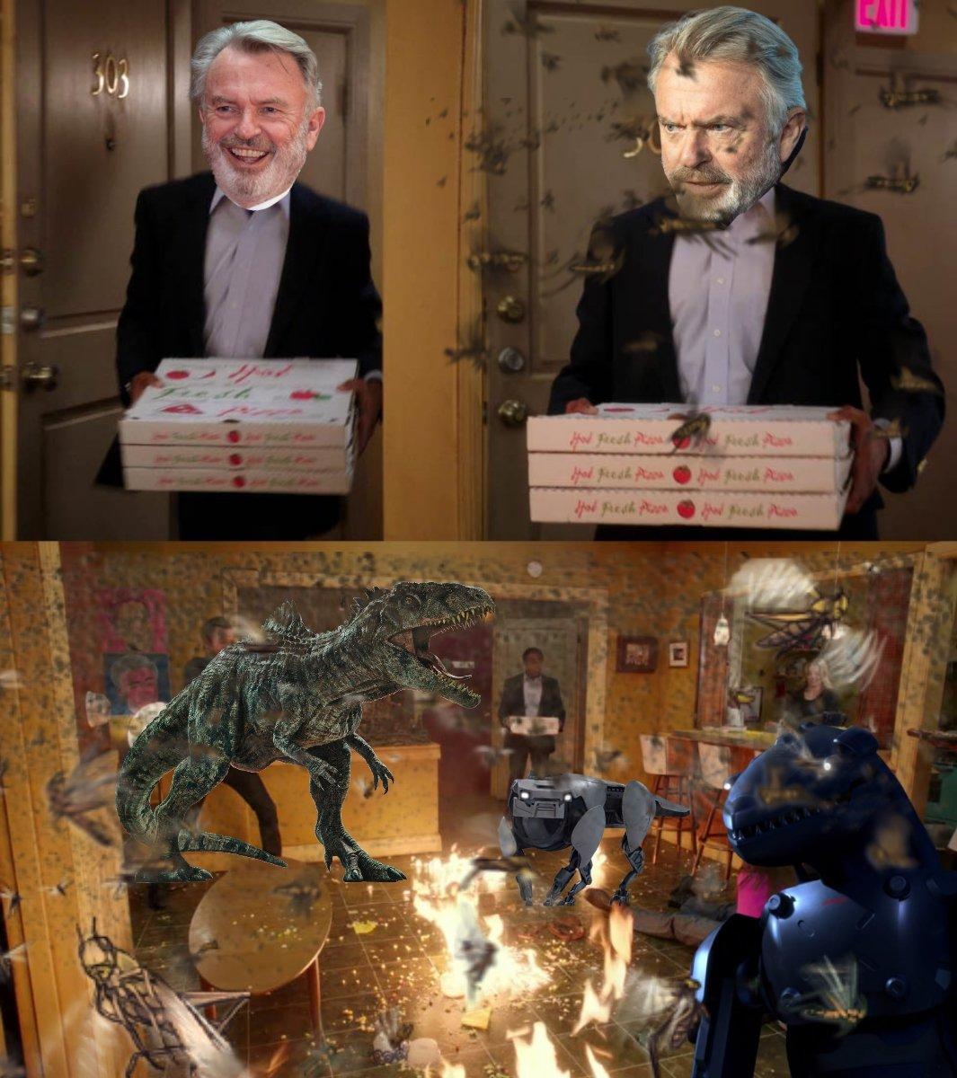 Alan grants returns to the franchise | Jurassic Park | Know Your Meme