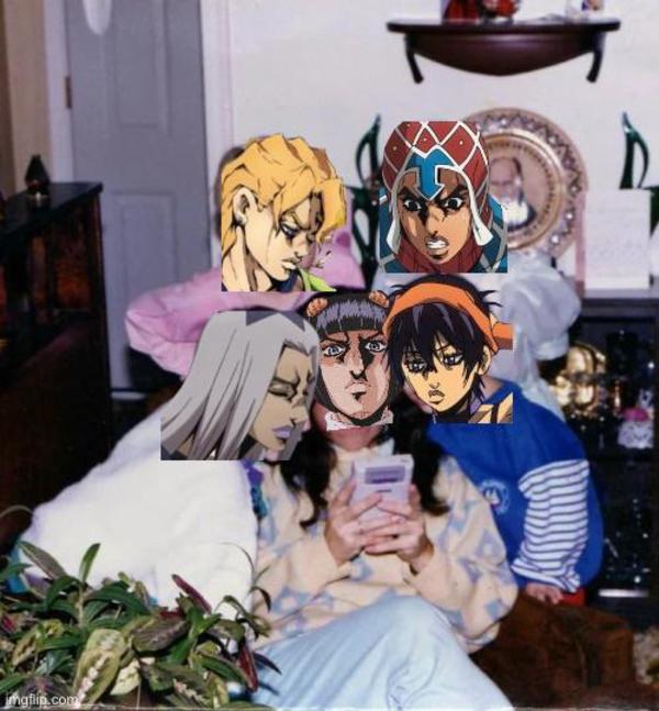 Bucci Gang Before Giorno Joined | /r/ShitPostCrusaders/ | JoJo's ...