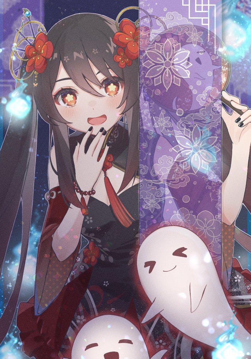 創作チャイナの胡桃ちゃん (Creative China walnut-chan) | Genshin Impact | Know Your Meme