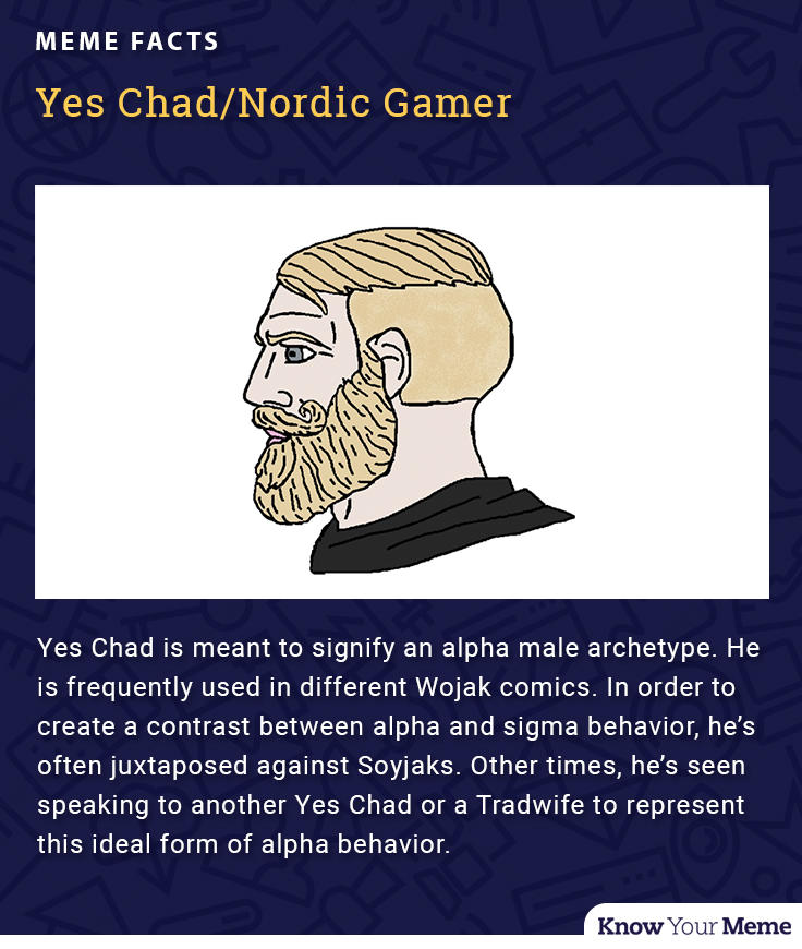 Yes Chad | Know Your Meme