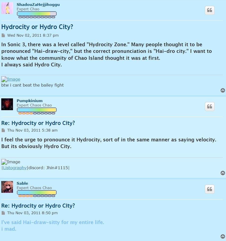 Hydrocity or Hydro City? - November 2011 | Hydrocity or Hydro City ...