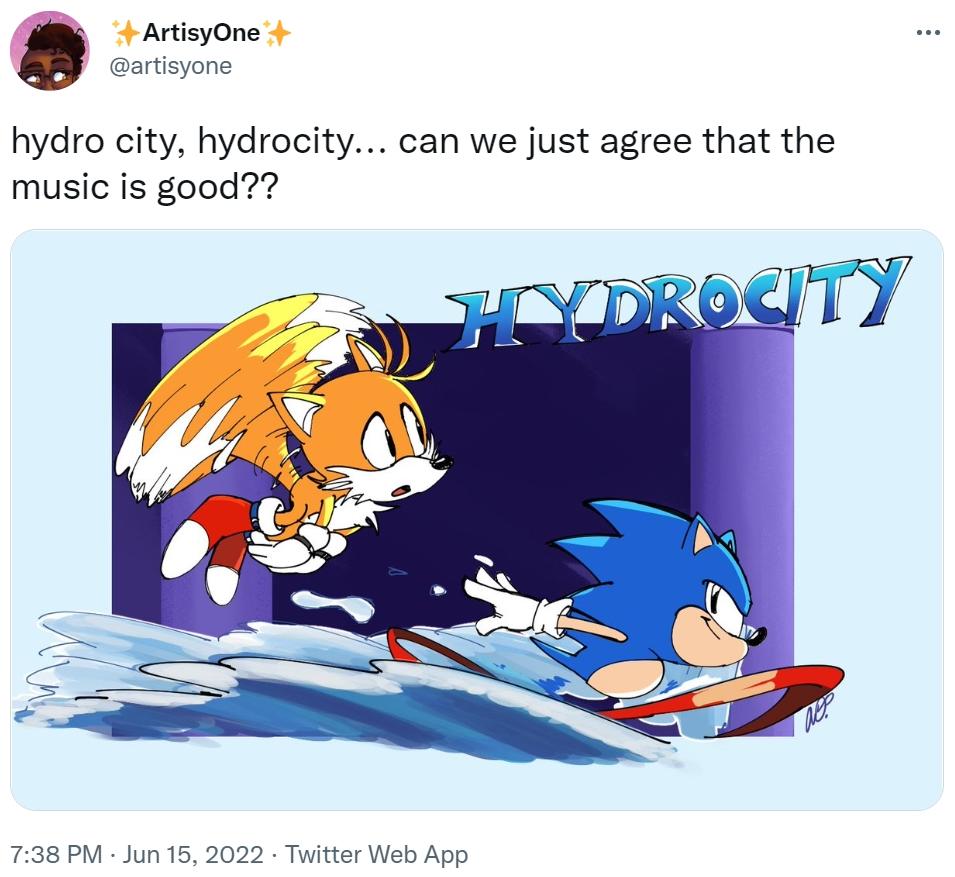 hydro city, hydrocity... can we just agree that the music is good ...