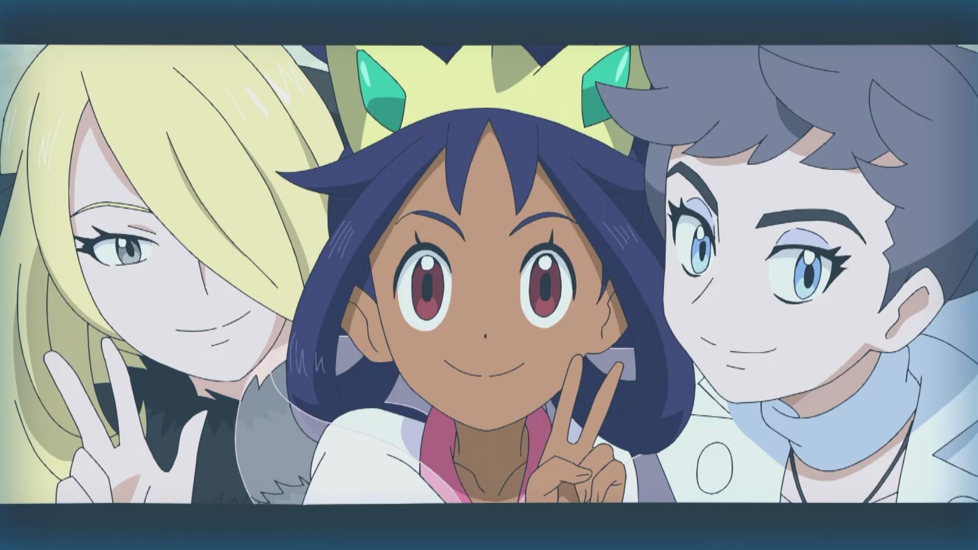 Iris Takes A Selfie With Cynthia And Diantha Pokémon Know Your Meme