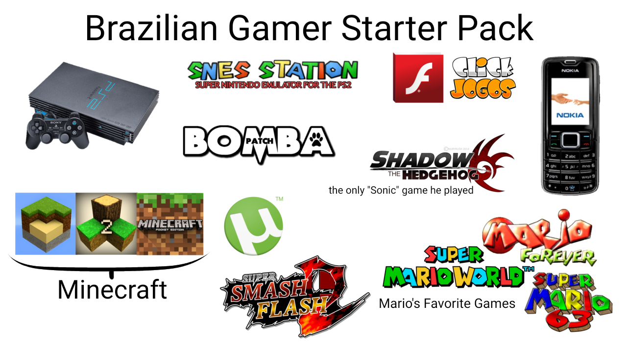 Brazilian Gamer Starter Pack | /r/starterpacks | Starter Packs | Know ...