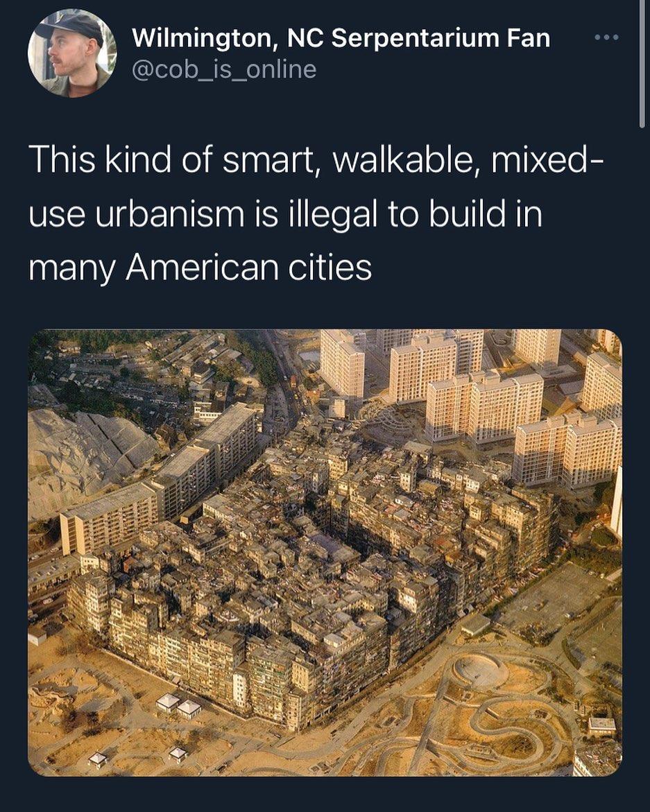 This Kind Of Smart, Walkable, Mixed-use Urbanism Is Illegal To Build In ...