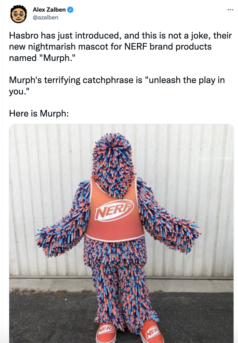 Murph | Murph the NERF Mascot | Know Your Meme