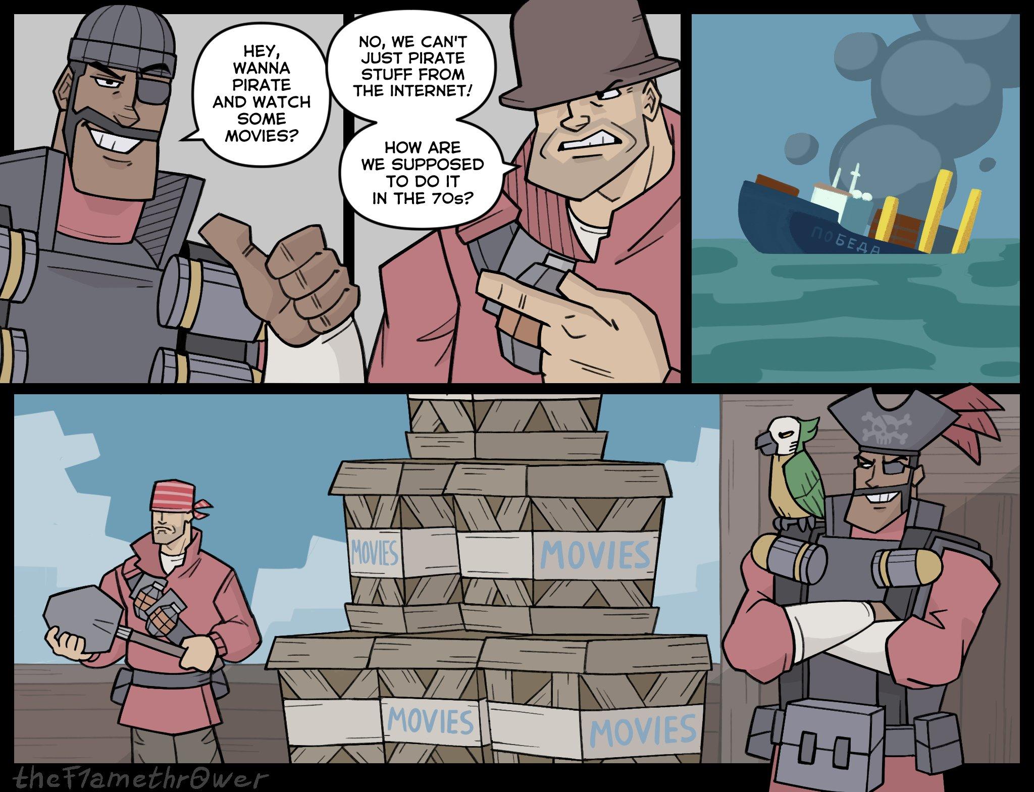 Pirate joke | Team Fortress 2 | Know Your Meme