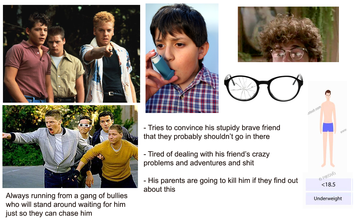 "Nerdy friend of main character" starter pack | /r/starterpacks ...