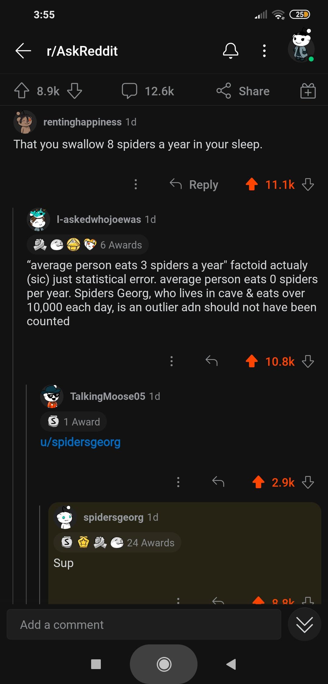 Spiders Georg | /r/beetlejuicing/ | Beetlejuicing | Know Your Meme