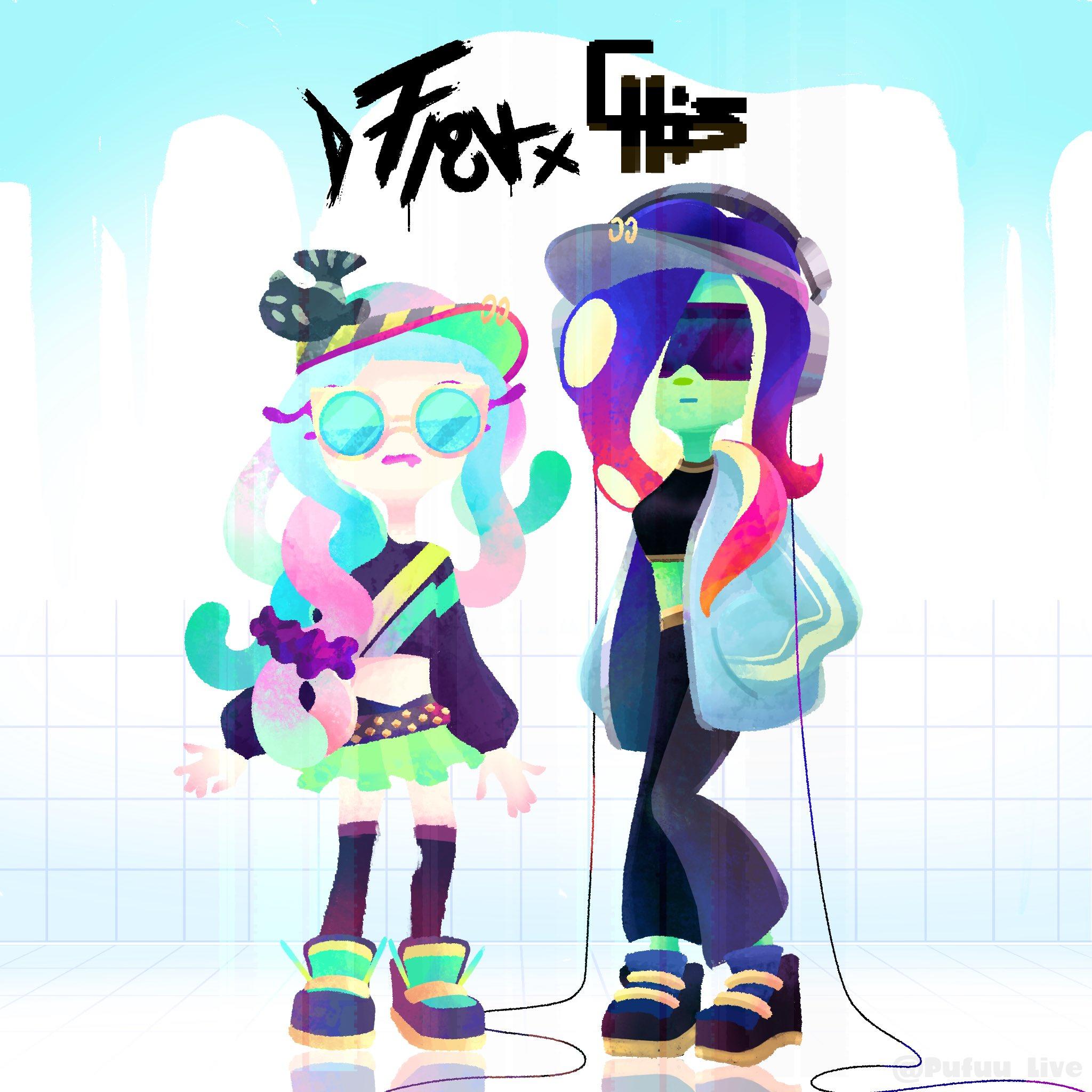 New Splatoon 3 Band Concept - F1SH & Chips. This glitch hop duo group ...