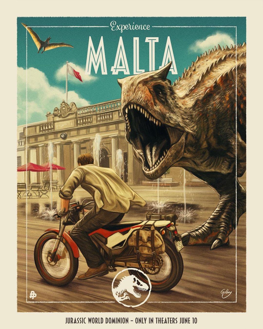 Carnotaurus poster | Jurassic Park | Know Your Meme