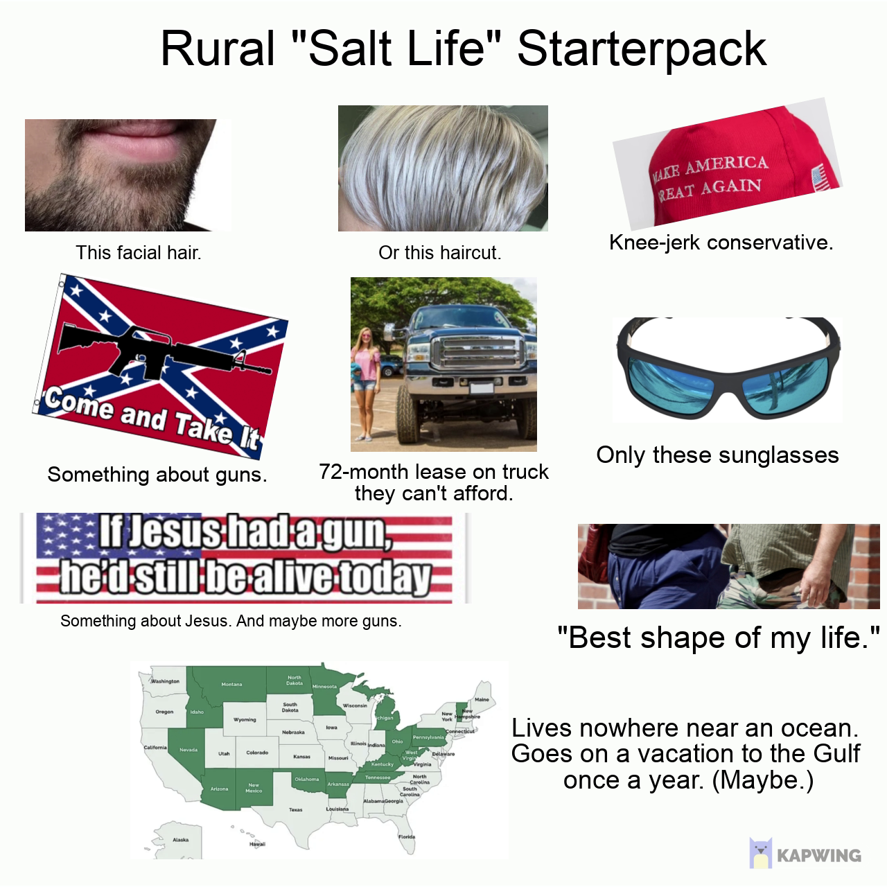 Rural "Salt Life" Starterpack | /r/starterpacks | Starter Packs | Know ...