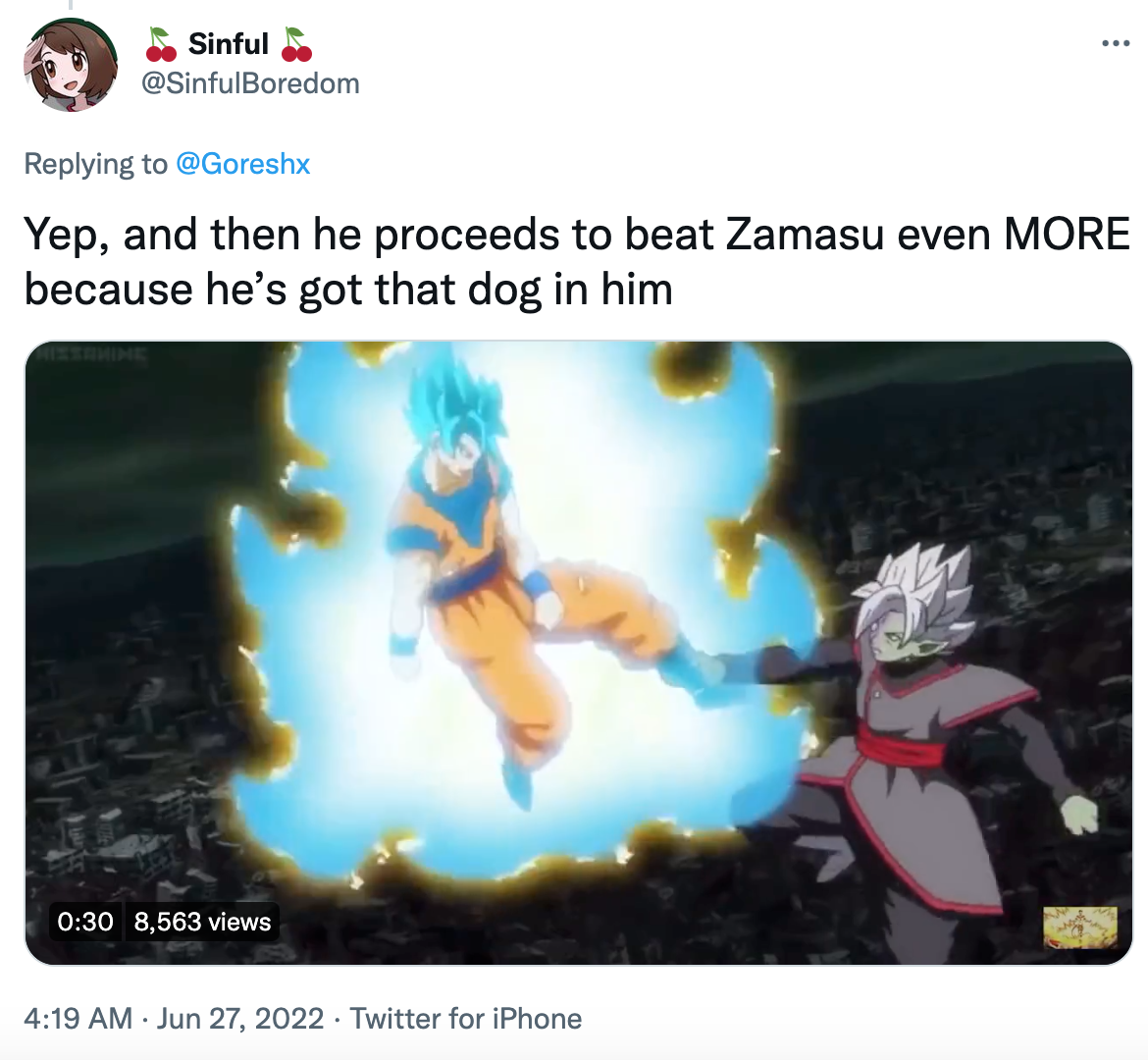 Dragon Ball | Got That Dog In Him | Know Your Meme