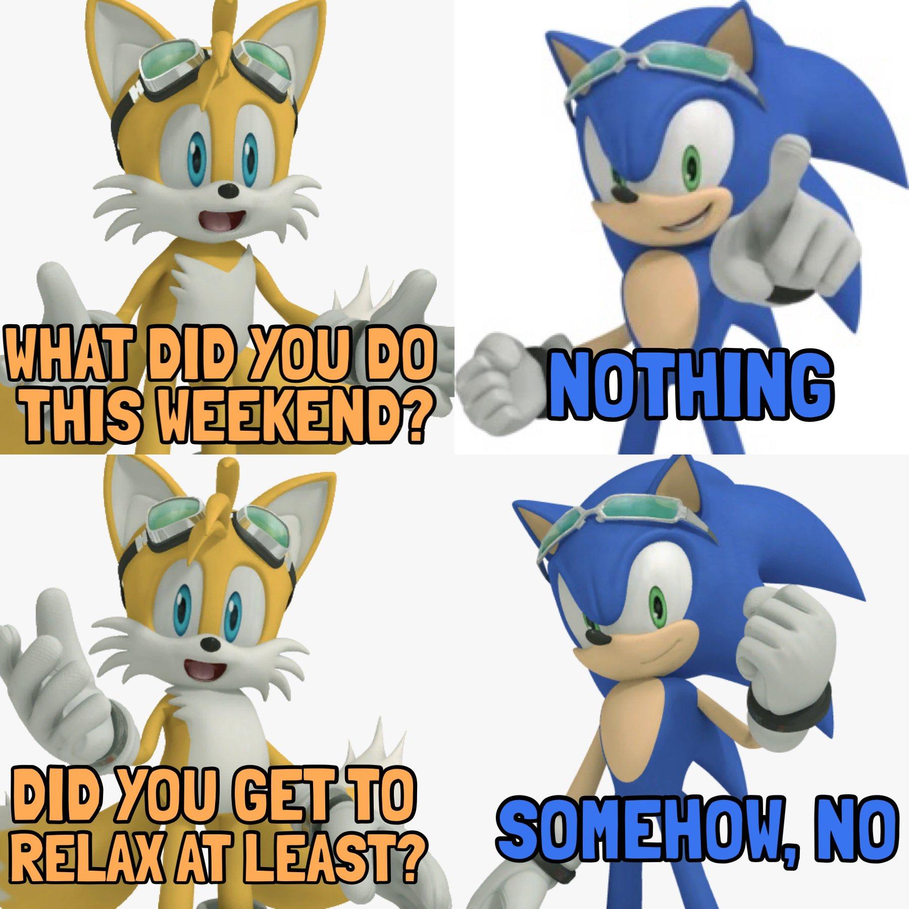 What Did You Do This Weekend, Sonic? | Sonic the Hedgehog | Know Your Meme