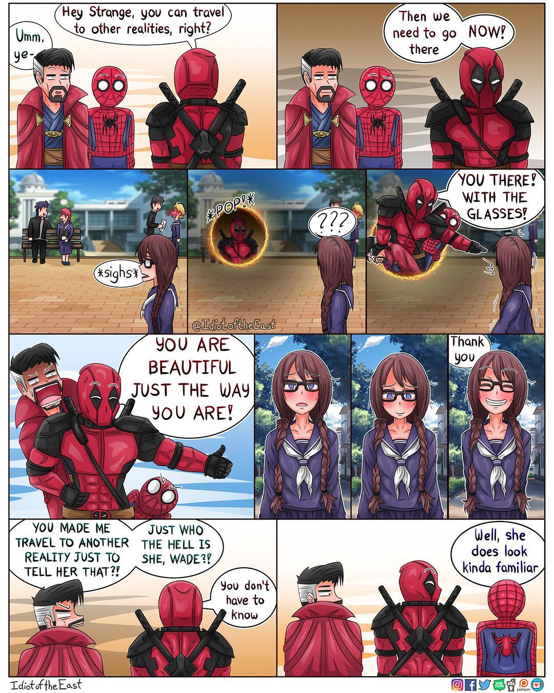 Deadpool fixing timelines | /r/wholesomememes | Wholesome Memes | Know ...