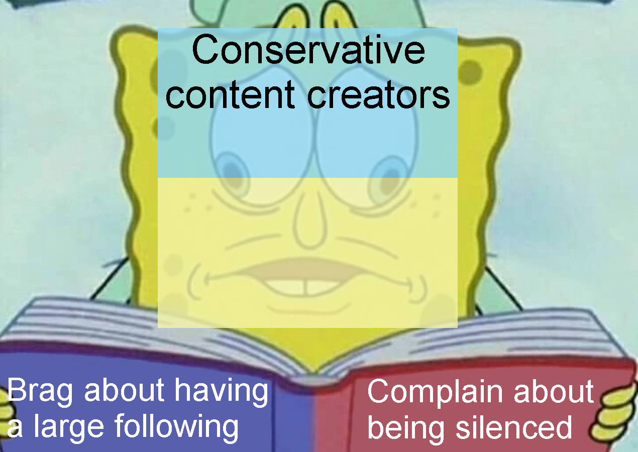 I watched enough to notice a pattern. I don't know what that says about ...