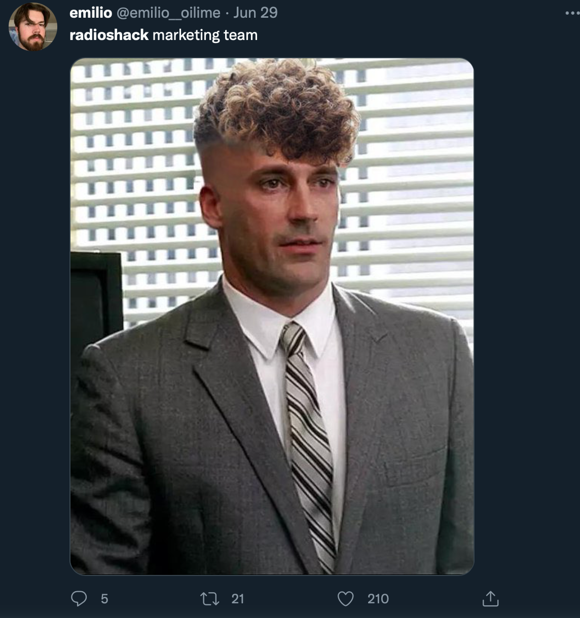 Gen Z Draper | Radioshack On Twitter | Know Your Meme