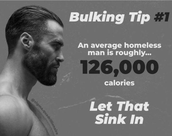 Ironic Bulking Tip (meme) | Ironic Bulking Tips | Know Your Meme
